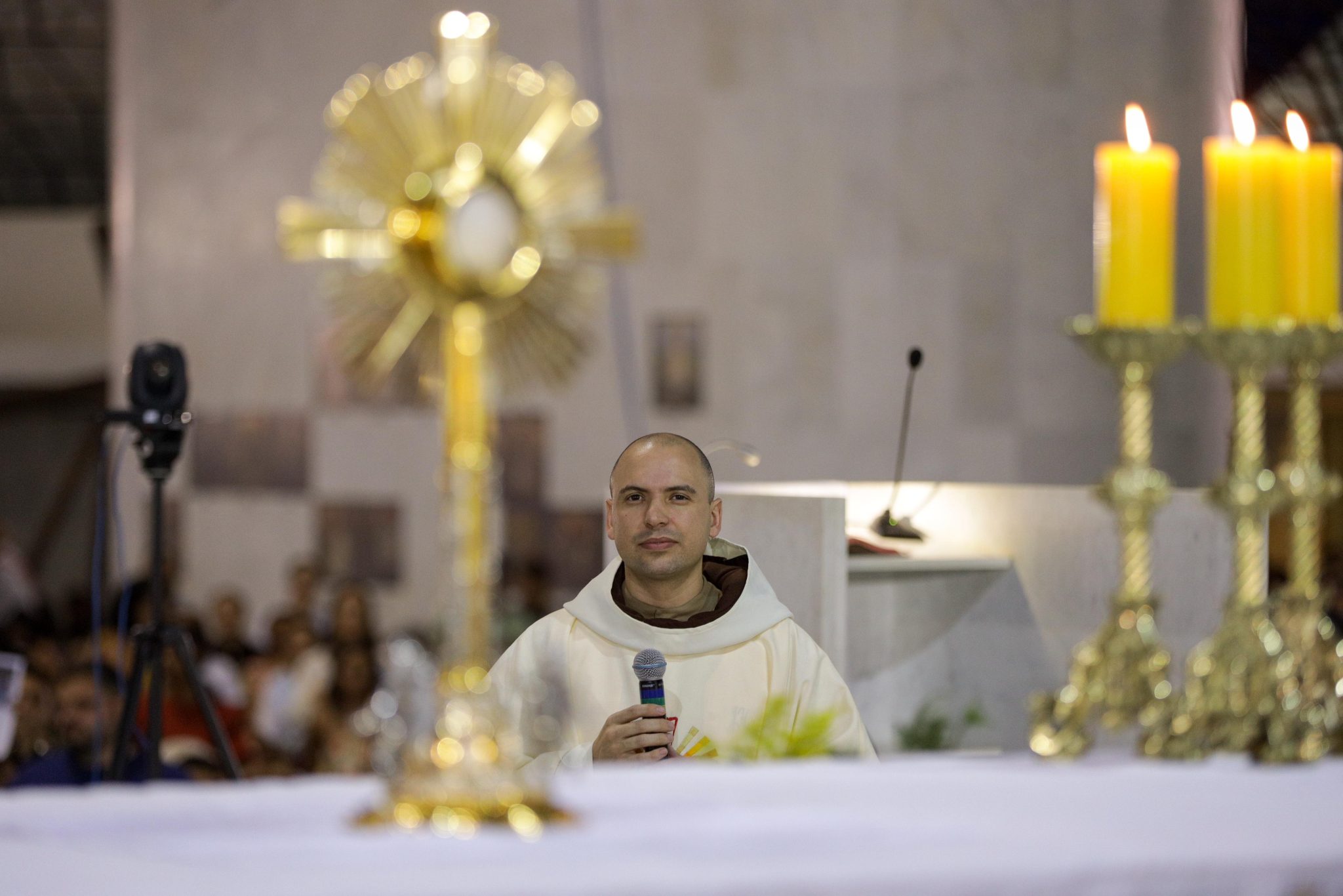 Frei Gilson celebra a Santa Missa no encerramento da Novena em honra a ...